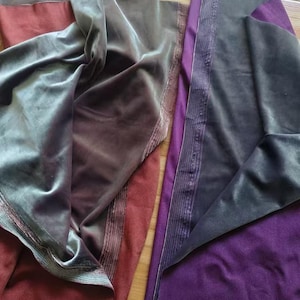 4way Stretch Iridescent Velvet Fabric,soft and Smooth Well Drap Velvet ...