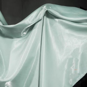 1 Yard Water-shine Ultra-gloss Crystal Metal Fabric,suit Fabric,t-shirt ...