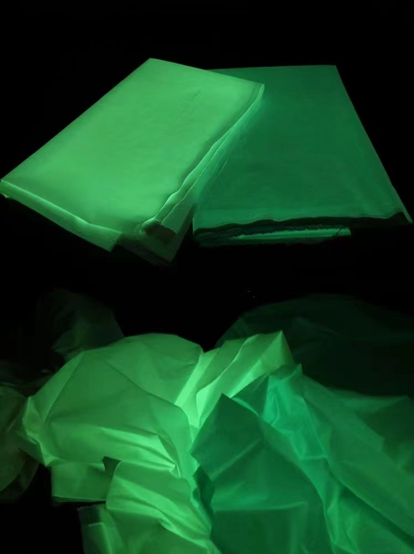 Reflective Fluorescent Fabric,luminous Fabric,no Stretch Changing Color ...