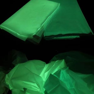 Reflective Fluorescent Fabric,luminous Fabric,no Stretch Changing Color ...