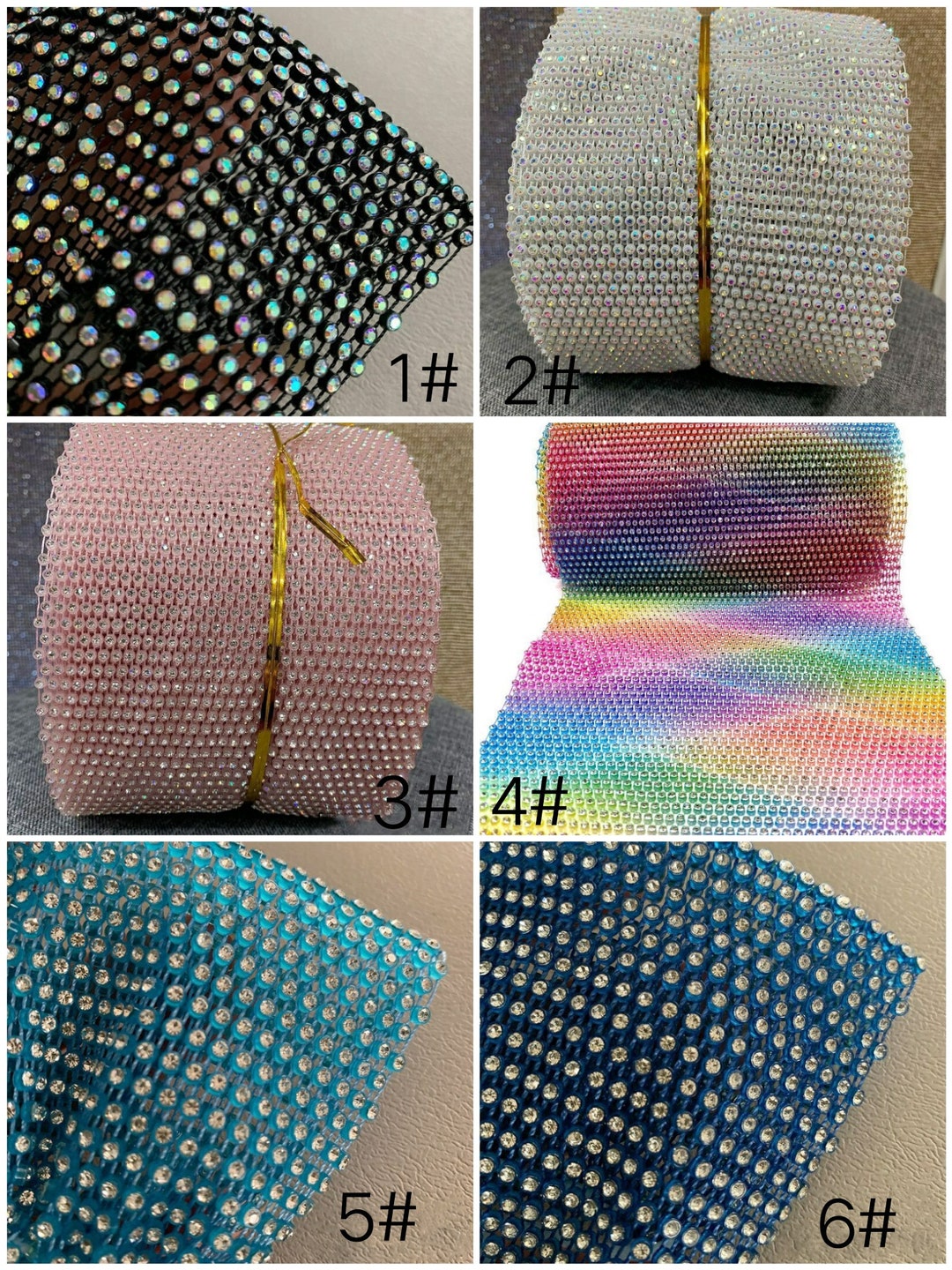 Rhinestone Fishnet,2way Stretch 32/33 Rows Elastic Beads Lace Fabric ...