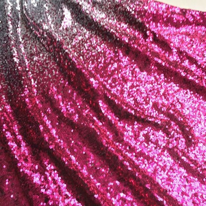 1 Yard Gradient Sequin Fabric,blue Shiny Fabric,sequin Dress Fabric ...