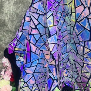 1yard Red Mirror Sequin Fabric,2way Stretch Velvet Sequin Fabric ...