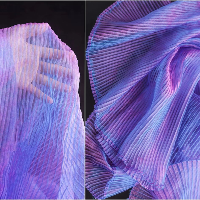 Pleated Fabric - Etsy