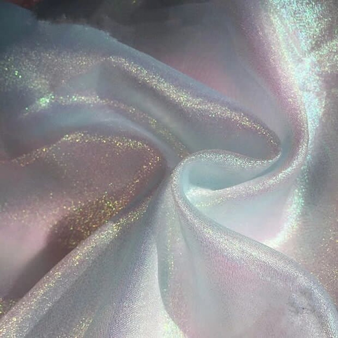 1 Yard Sparkle Shiny Fabricmagic Organza Fabric.wedding - Etsy