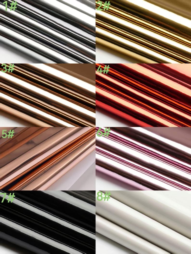 Super Shiny Mirror PU Fabric,gold Silver Mirror Reflective Vinyl Fabric ...