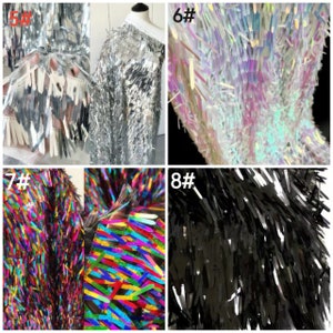 New!!1yard Gorgeous Unicorn Sequin,change Color Magic Multicolor Sequin ...