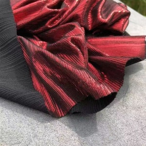 2way Stretch Shiny Soft Fabricsparkele Strip Texture - Etsy