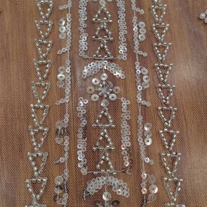 Heavy Bead Lace Fabric,mermaid Bead Lace,off White Bridal Dress,wedding ...