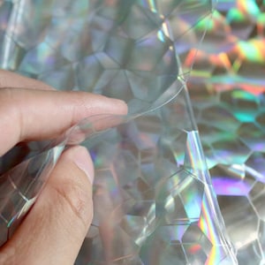 Iridescent Diamond Pattern Tpu,geomatric Rainbow Clear Tpu,jackets ...