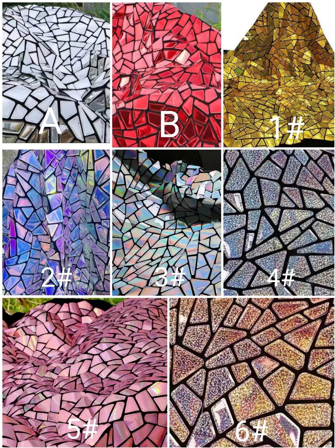 1yard Red Mirror Sequin Fabric,2way Stretch Velvet Sequin Fabric,disco ...