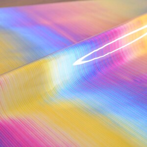Half Yard Rainbow TPU Fabric,soft Iridescent Tpu,casual Wear,jackets ...