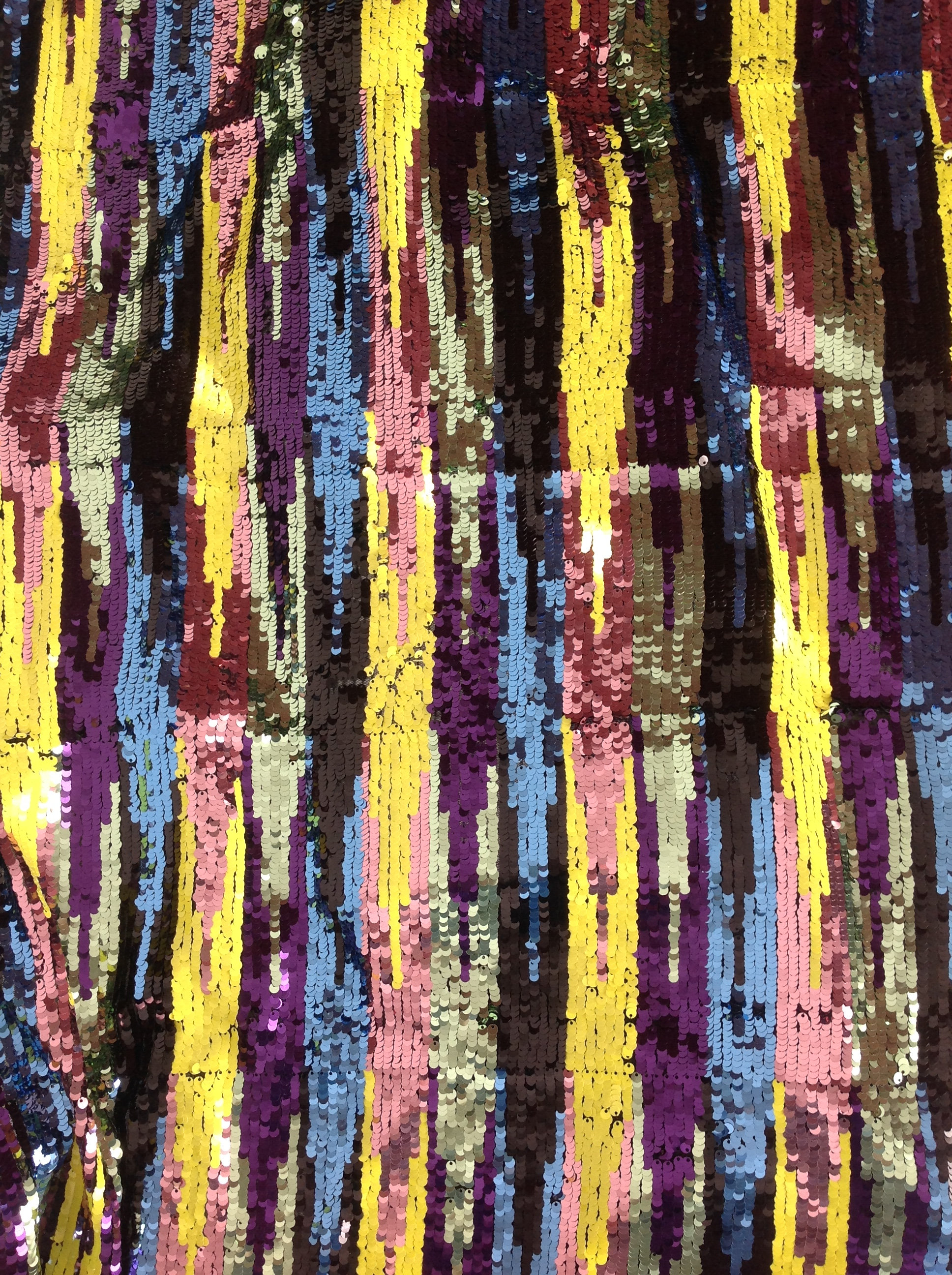 New Design1 Yard Multicolor Sequin FabricMix Colos Sequin | Etsy