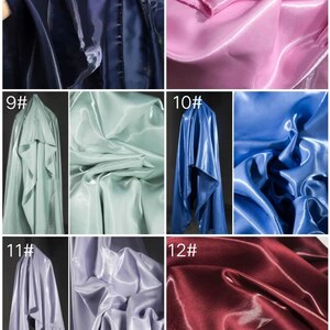 1 Yard Water-shine Ultra-gloss Crystal Metal Fabric,suit Fabric,t-shirt ...