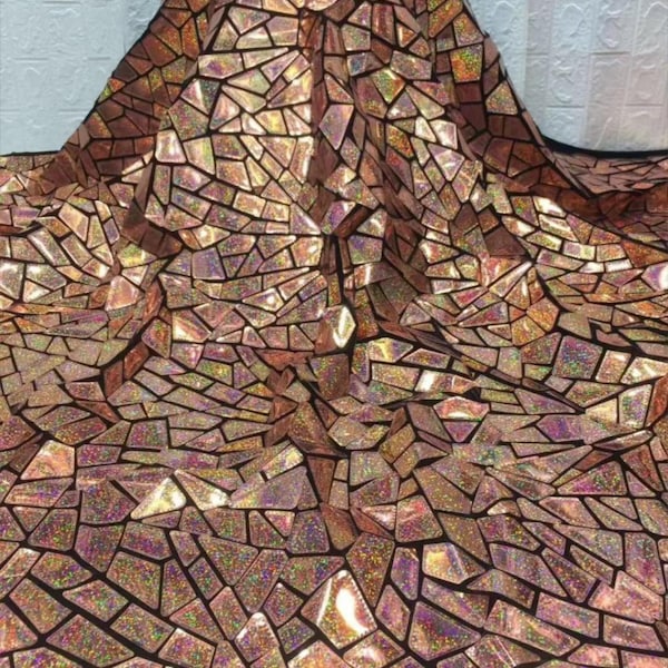 Rose Gold Fabric - Etsy