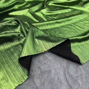 2way Stretch Shiny Soft Fabricsparkele Strip Texture - Etsy