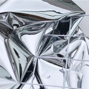 Silver Mirror TPU Fabric,double-side Soft Silver Mirror Tpu,jackets ...
