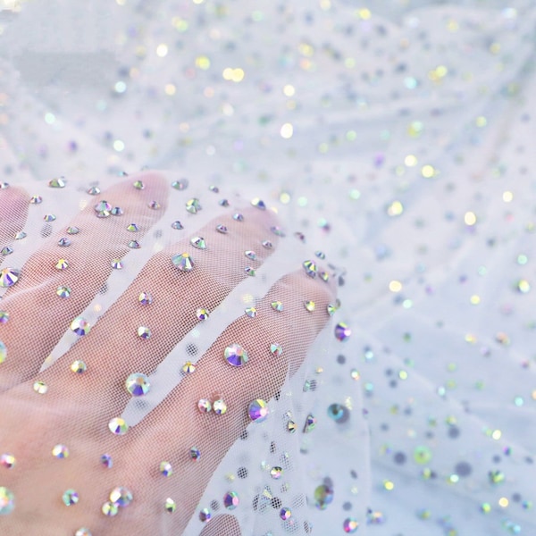 Mesh Rhinestone Dress - Etsy