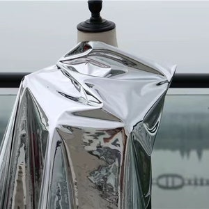Silver Mirror TPU Fabric,double-side Soft Silver Gold Mirror Tpu ...