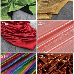 2way Stretch Shiny Soft Fabric,sparkele Strip Texture Fabric,well Drop ...