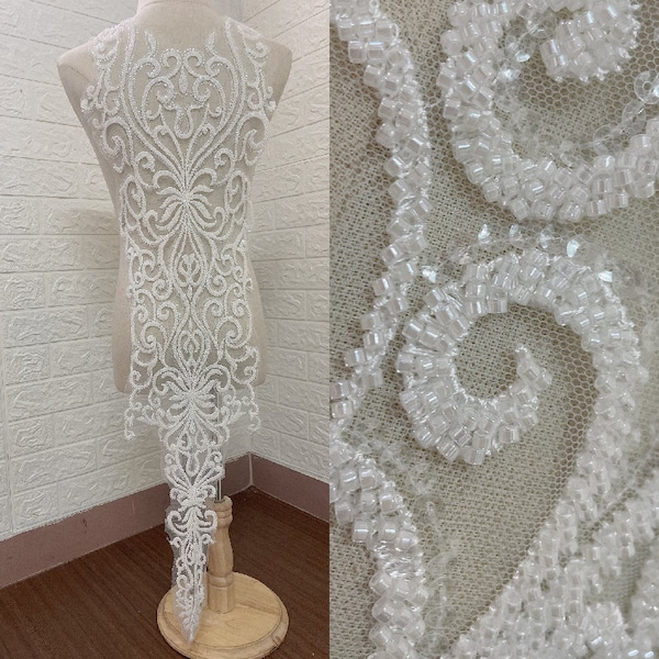 White Applique - Etsy