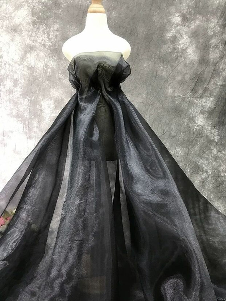 1yards Gauze Fabriccrystal Clear Organza Fabric.wedding | Etsy
