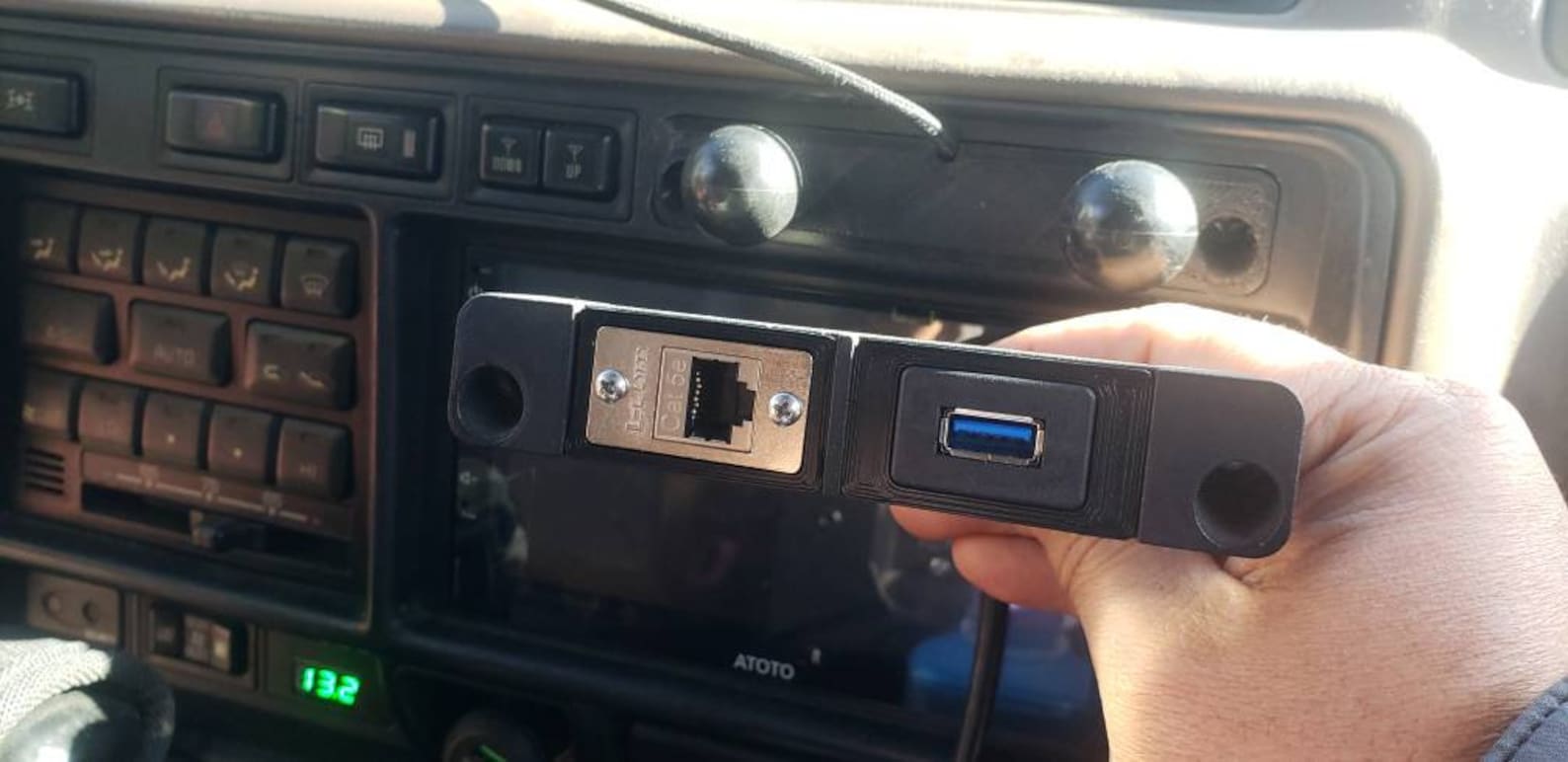 Toyota Switch Inserts Rj45 or Usb - Etsy