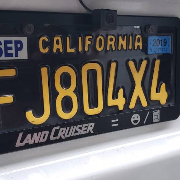 Toyota Landcruiser License Plate Frame - Etsy