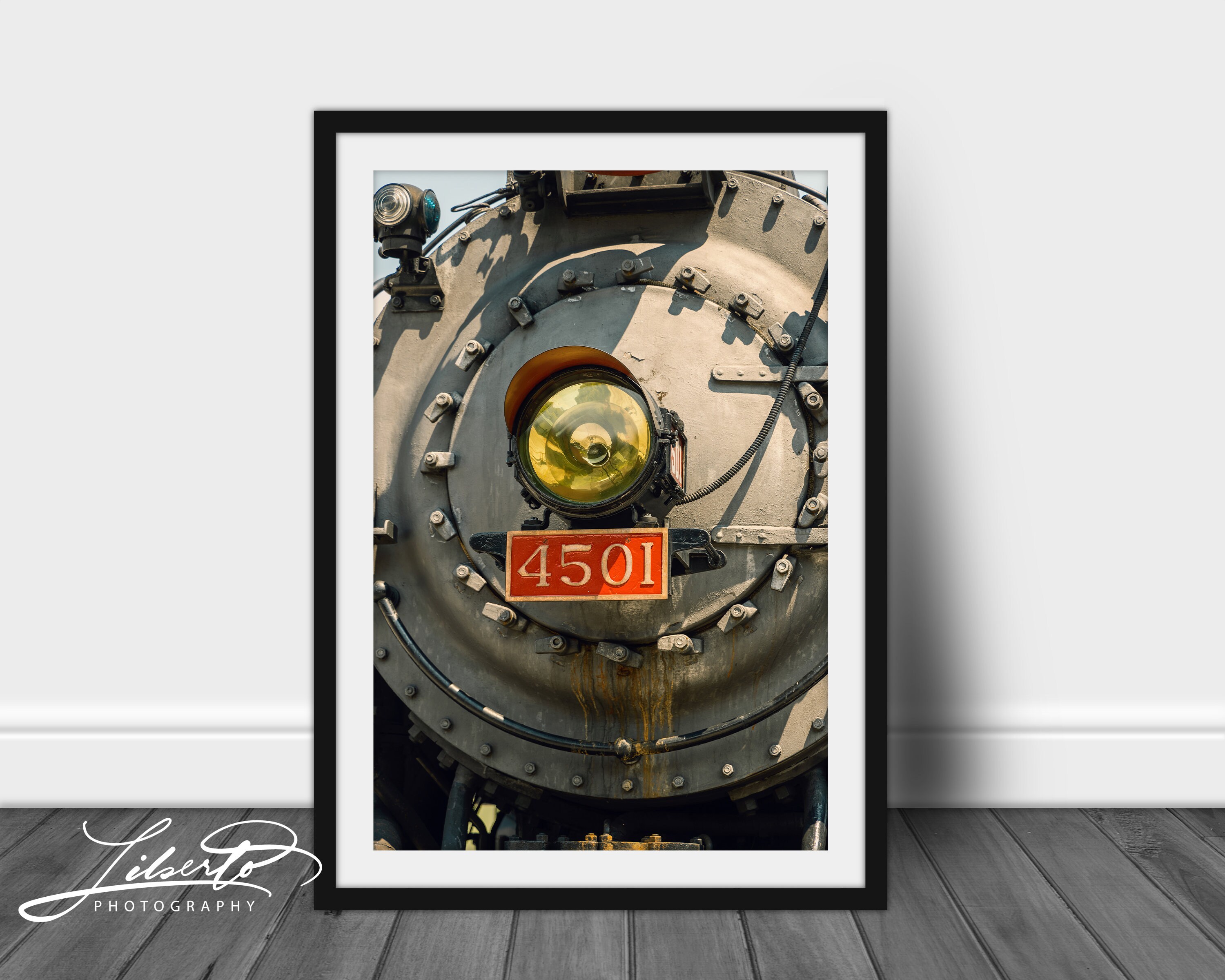 Southern Railway 4501 Steam Engine Framed Fine Art Photography Print - Etsy