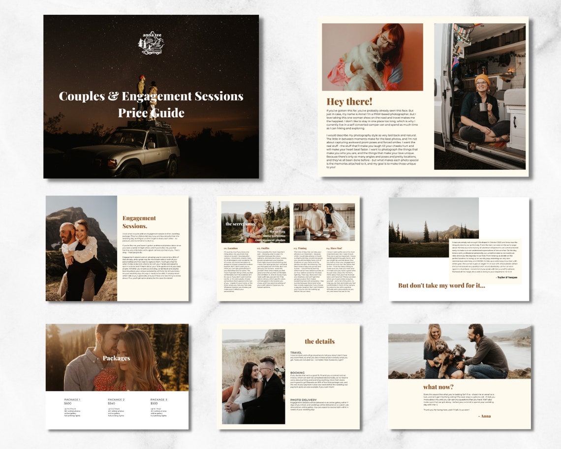 Couples & Engagement Sessions Photographer Price Guide | Etsy