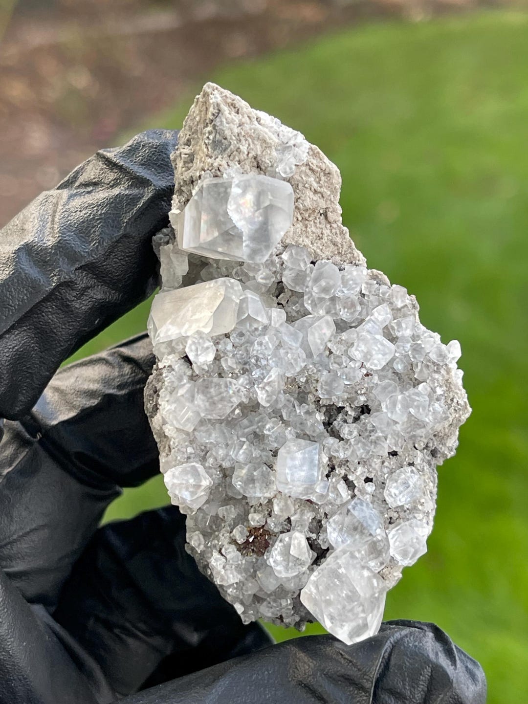 Calcite With a Hint of Marcasite From Linwood Mine, Buffalo, Iowa - Etsy