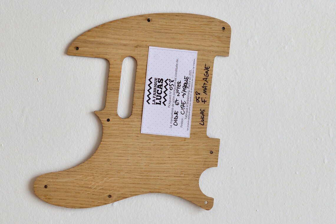 Wood Pickguard for Fender Telecaster - Etsy