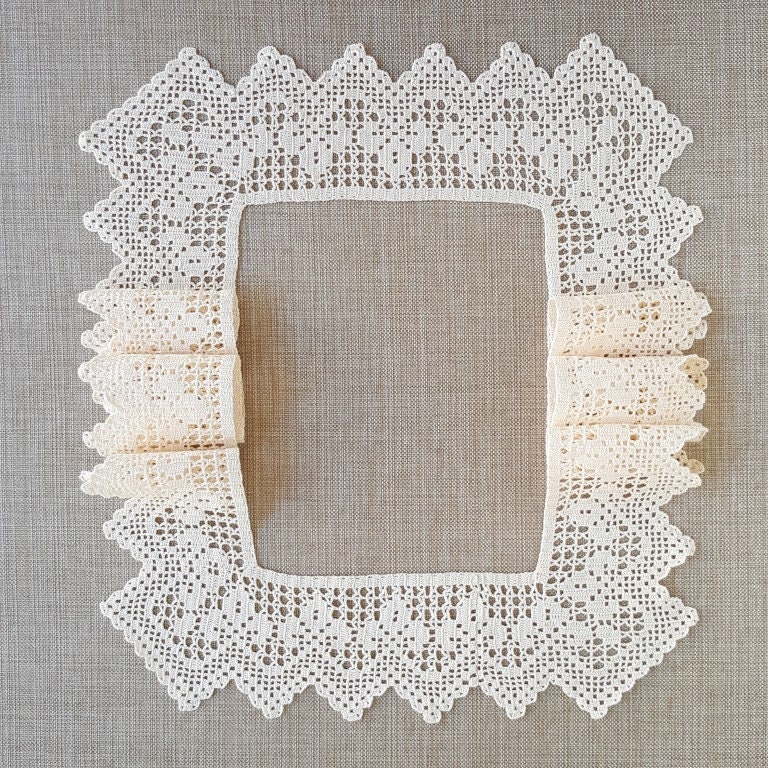 PDF Pattern: Hand Crocheted Border Fillet Crochet Lace Trim | Etsy ...