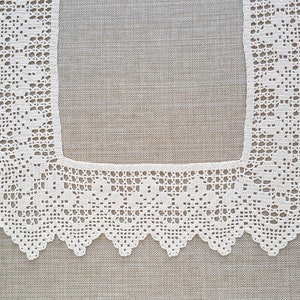 PDF Pattern: Hand Crocheted Border Fillet Crochet Lace Trim | Etsy ...