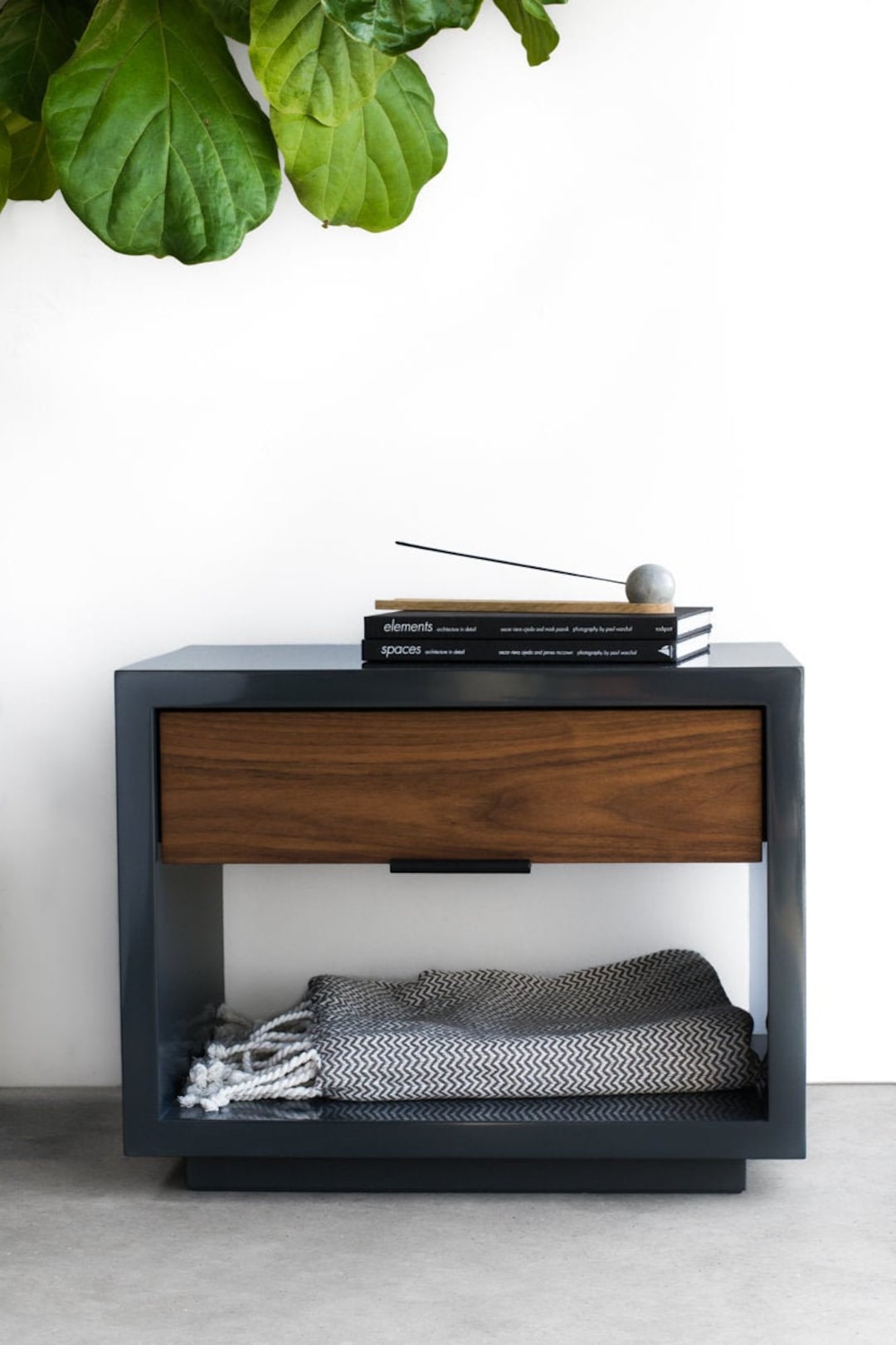 Lacquer Nightstand - Etsy