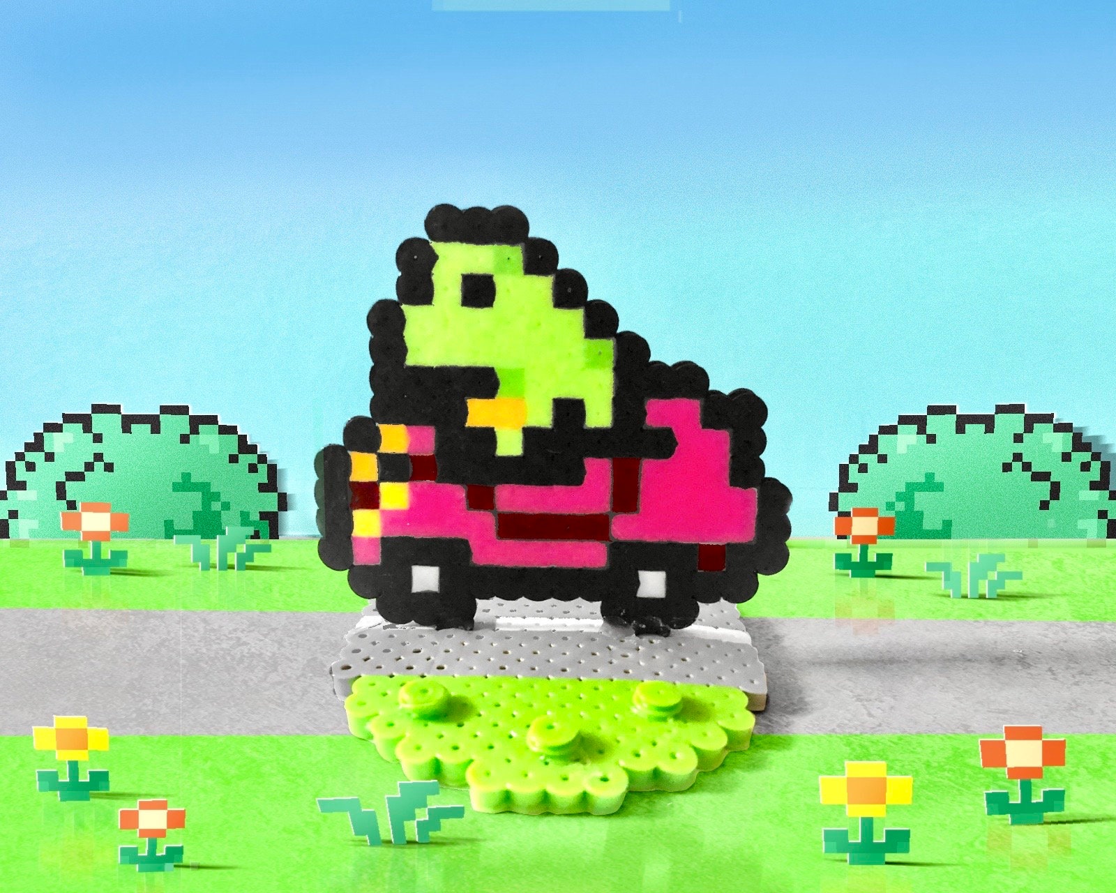 Save Frog Car Bead Sprite Figure | Earthbound/mother 3 - Etsy