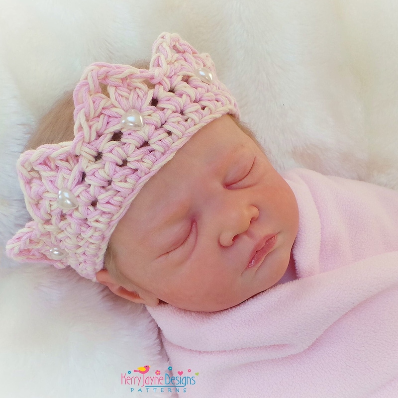 Crochet Baby Crown - Etsy