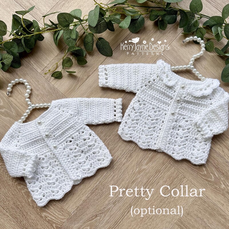 Crochet Tiny Cardigan - Etsy