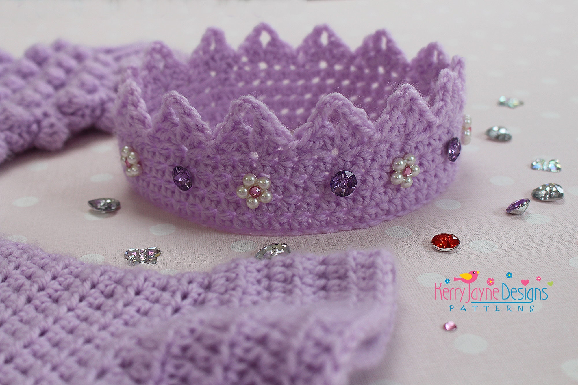CROCHET CROWN PATTERN, Newborn Crown Pattern, Coronation Crown, Prince ...