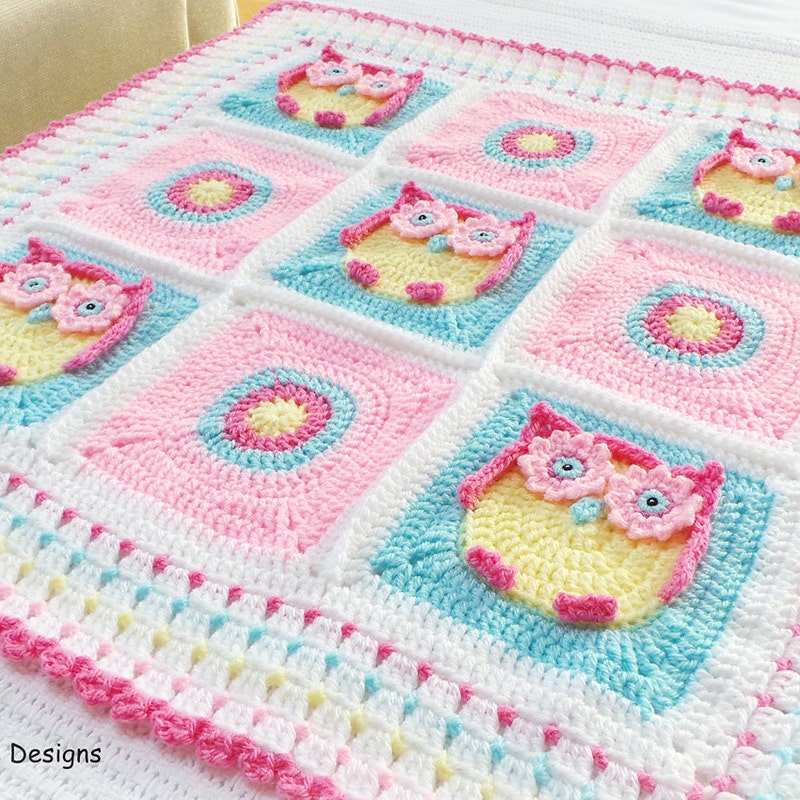 Owl Baby Blanket - Etsy