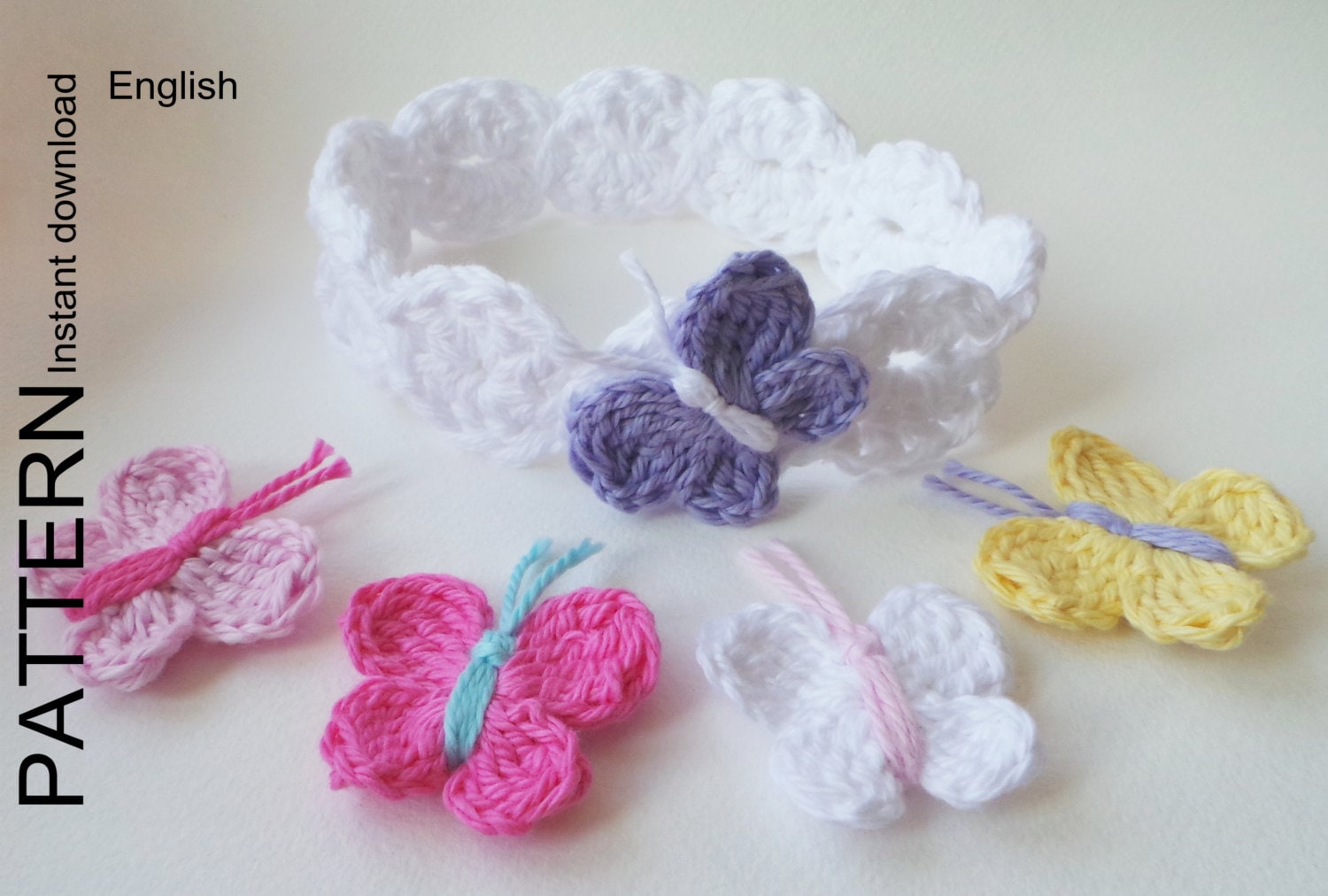 CROCHET HEADBAND PATTERN Baby Headband Pattern Girls Headband - Etsy