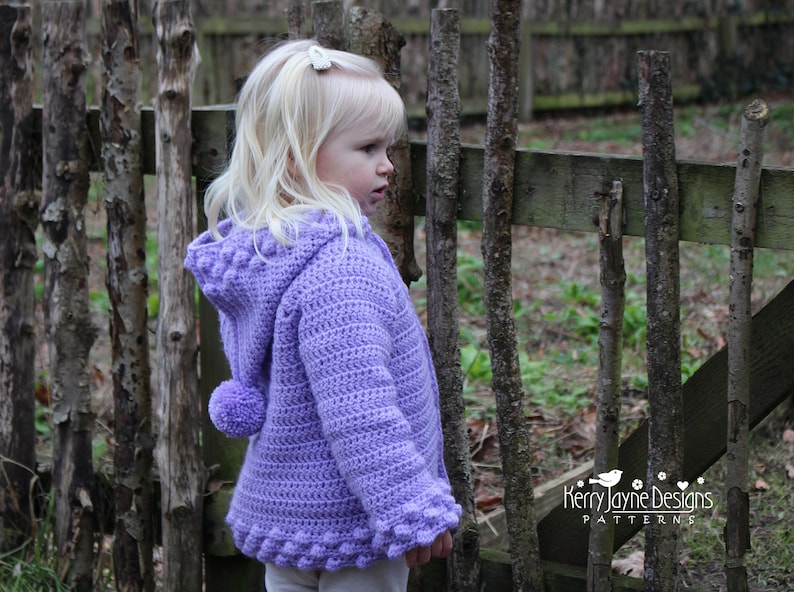 Hooded Jacket Crochet Pattern Photo Tutorial Included With - Etsy