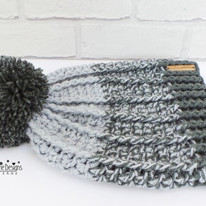 CROCHET HAT Pattern * Ombre Magic * Crochet Hat Pattern - Ladies ...