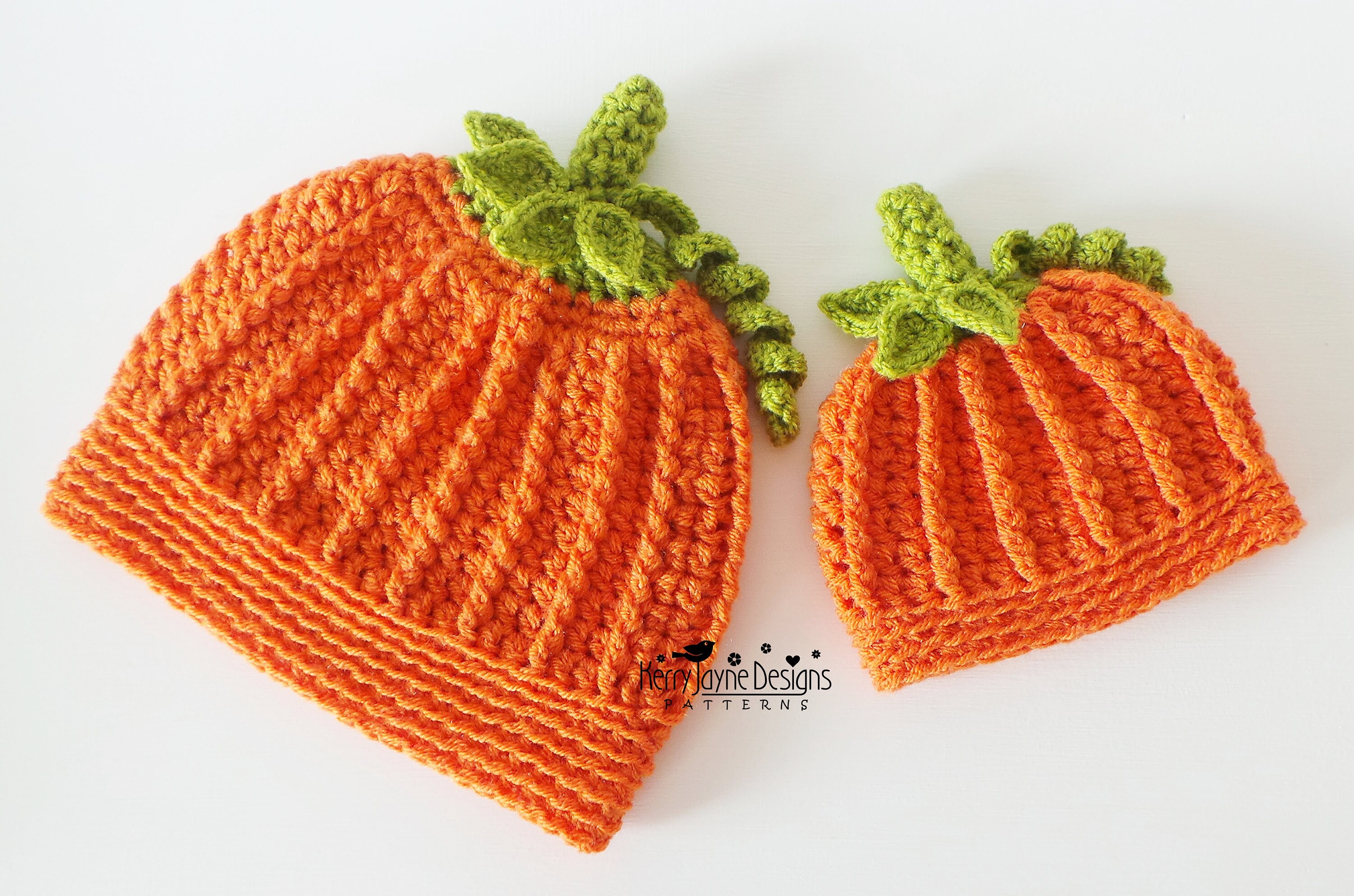 PUMPKIN HAT Crochet Pattern Halloween Hat Pattern Pumpkin Hat Crochet ...