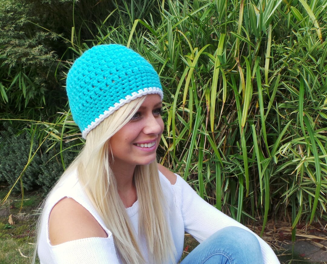 The Coolio Hat Crochet Pattern Unisex Hat Pattern Comes in 8 Sizes ...