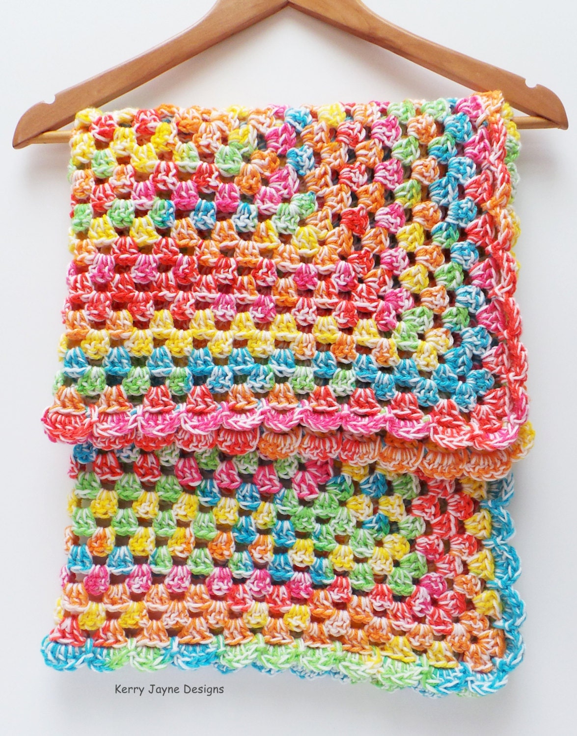 TOOT SWEETS Crochet Blanket Pattern Rainbow Crochet Blanket | Etsy
