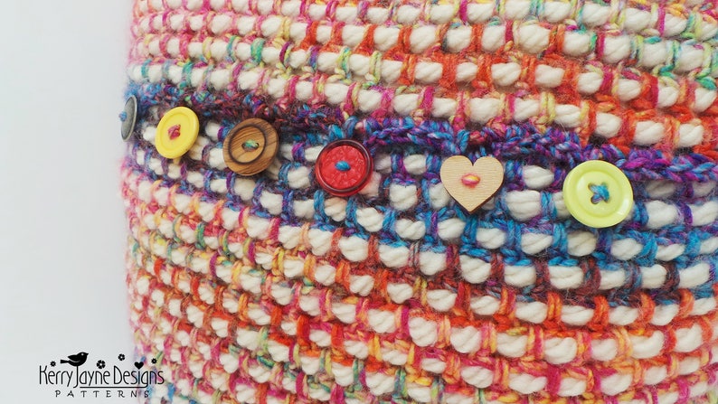 CROCHET PILLOW PATTERN Peruvian Dance Pillow Woven Crochet | Etsy