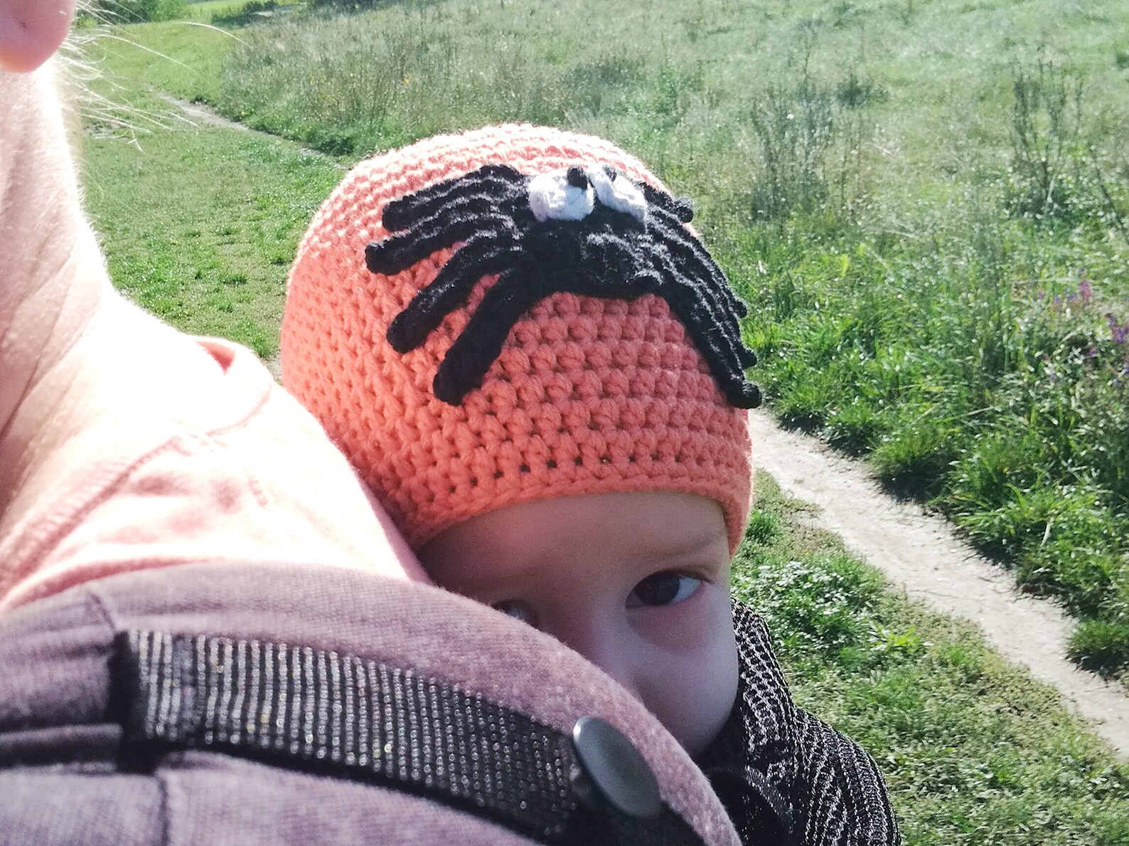 HALLOWEEN SPIDER HAT Pattern Halloween Crochet Hat Pattern Pumpkin ...