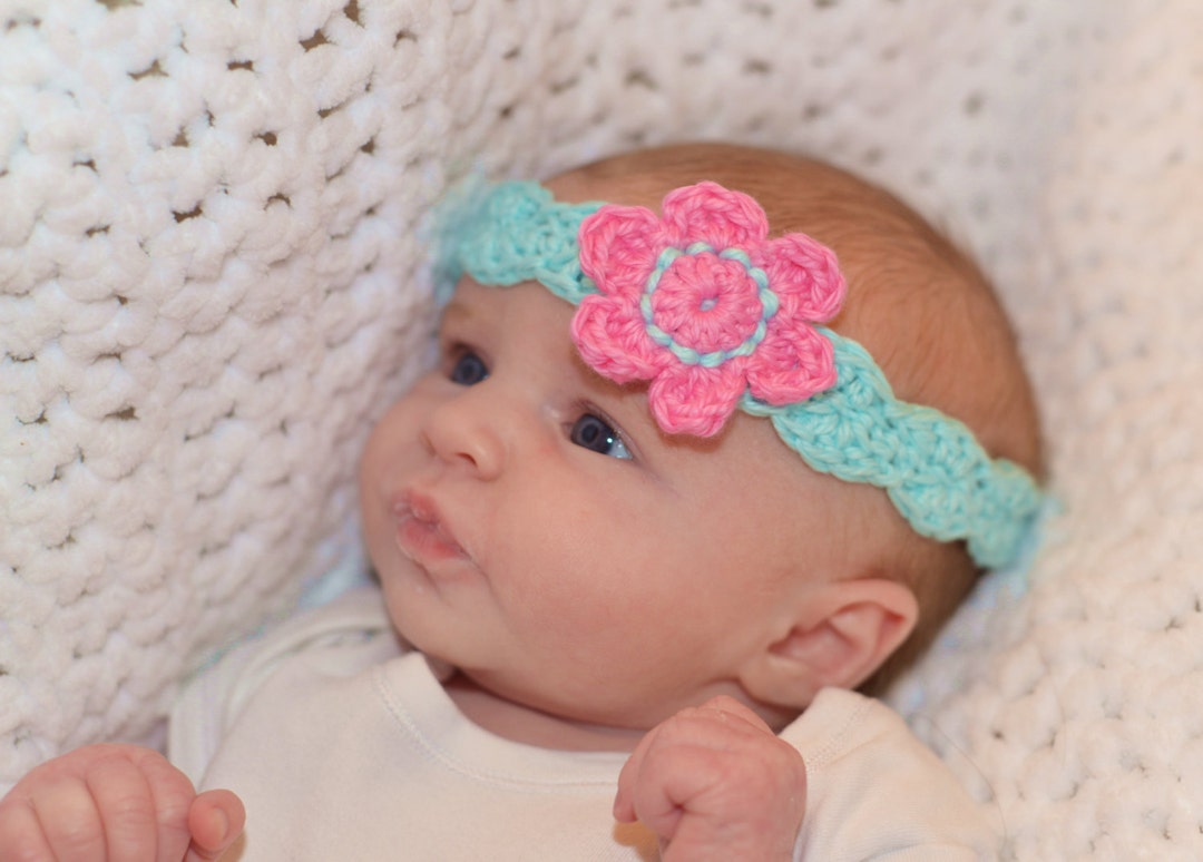 CROCHET HEADBAND Pattern BABYS Headband Pattern Girls Headband Pattern ...