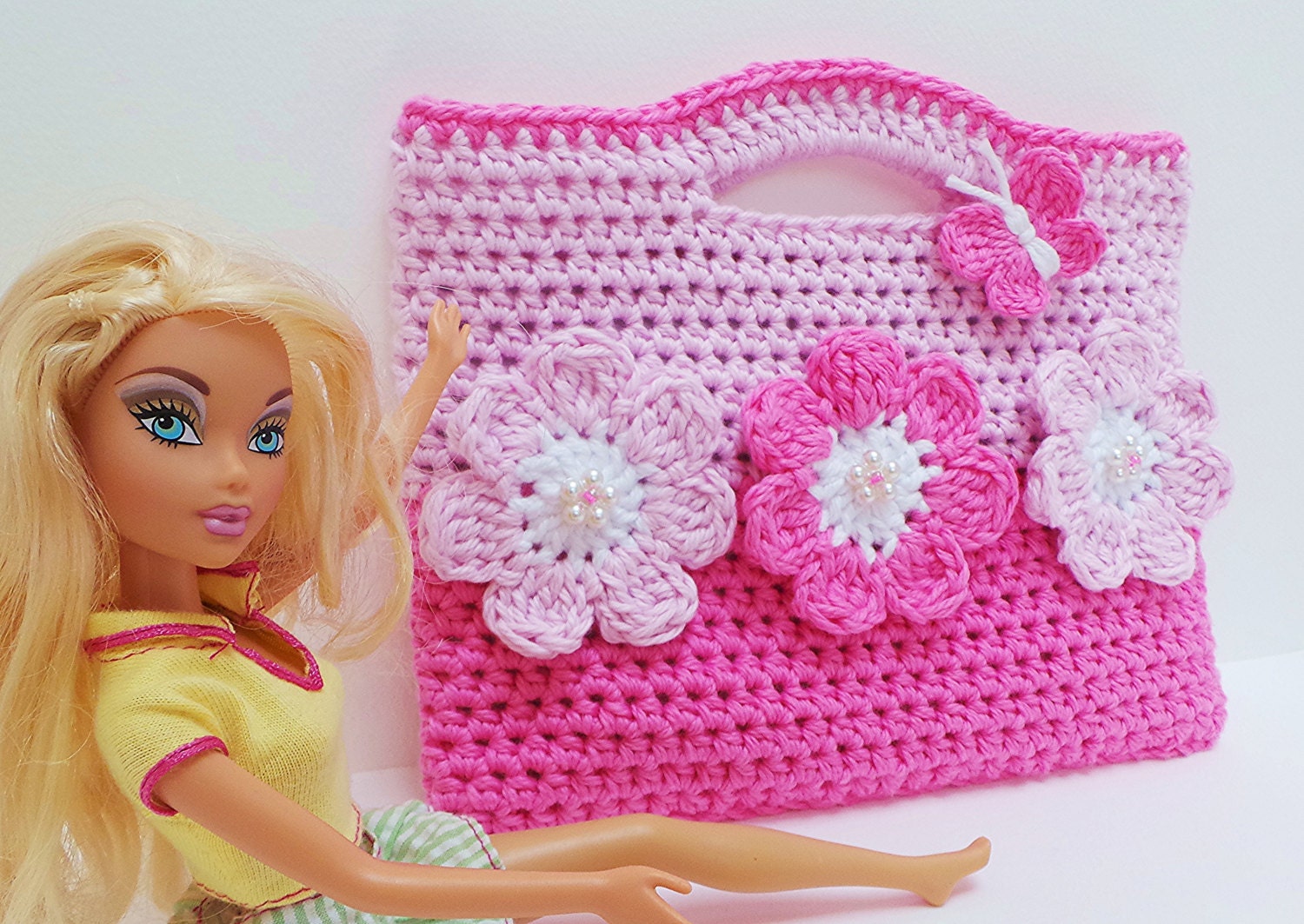 CROCHET Bag Pattern by Kerryjaynedesigns Girls Crochet Bag - Etsy